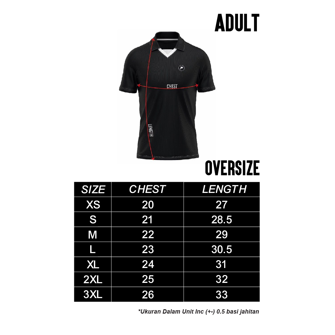 Size Chart – Prime Shop
